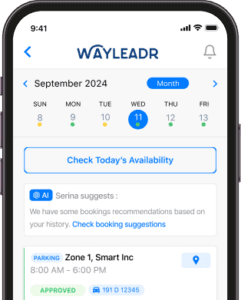 Parking Space Booking and Management App - Wayleadr