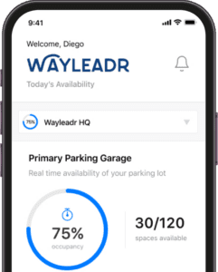 Smart Parking Lot Management System - Wayleadr